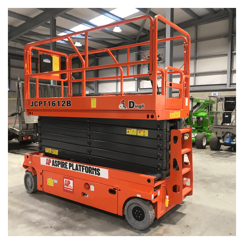 Dingli JCPT 1612DC 15.7m Electric Scissor Lift | X-Hire