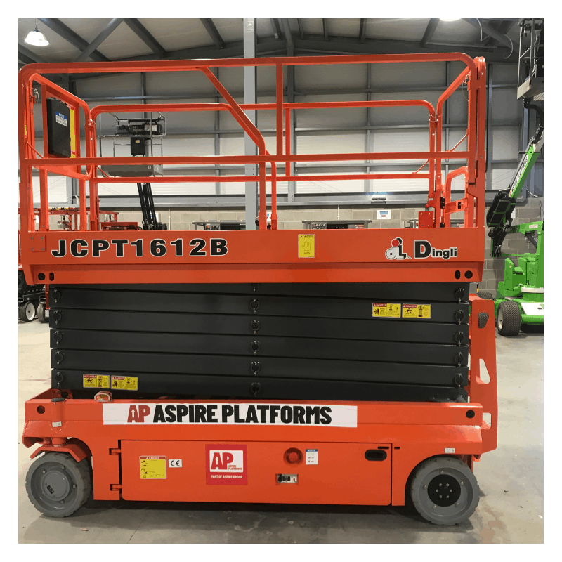 Dingli JCPT 1612DC 15.7m Electric Scissor Lift | X-Hire