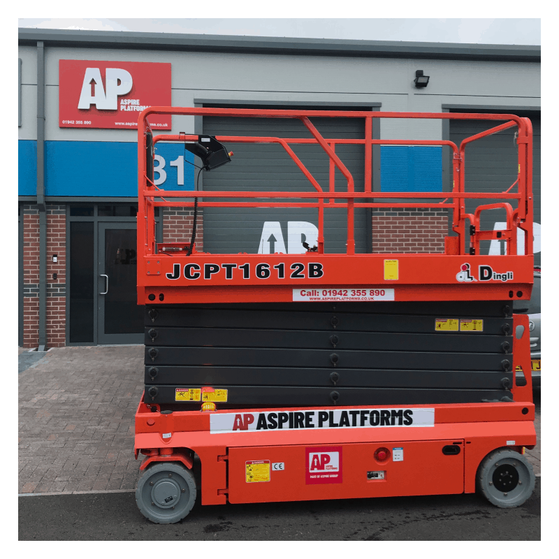 Dingli JCPT 1612DC 15.7m Electric Scissor Lift | X-Hire