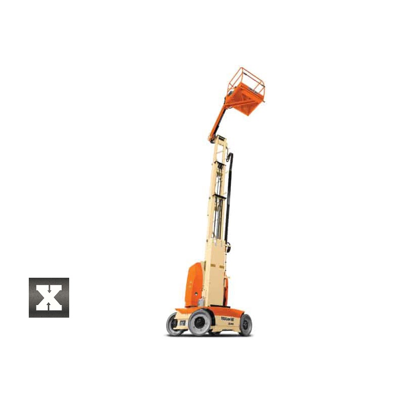 Toucan T8E Electric Mast Boom Lift 8.2m (27ft) Working Height - X-Hire