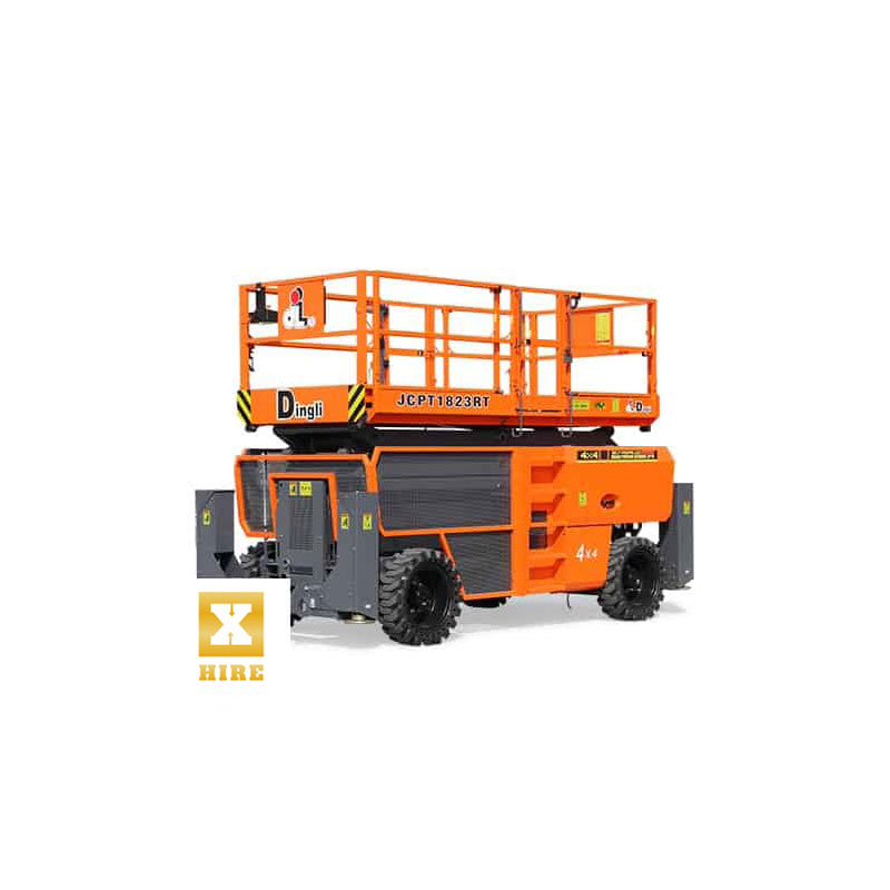 Dingli JCPT 1823 Diesel Rough Terrain Scissor Lift 18m (59ft) Working ...