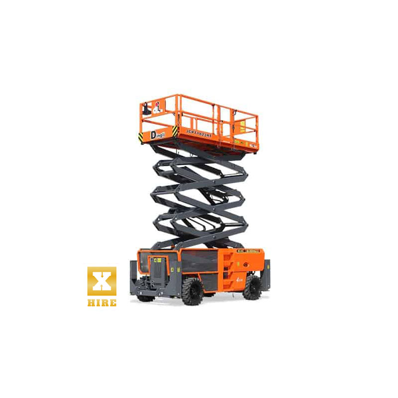 Dingli JCPT 1823 Diesel Rough Terrain Scissor Lift 18m (59ft) Working ...